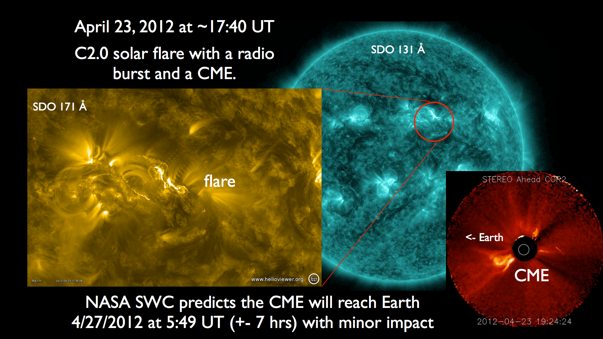 A Little Flare And Some Geomagnetic Activity April 23 2012 The Sun A Little Flare And Some Geomagnetic Activity April 23 2012 The Sun