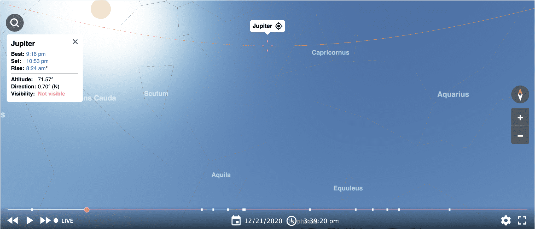Looking at the Planets: Solstice & the Great Conjunction 2020 - The Sun ...