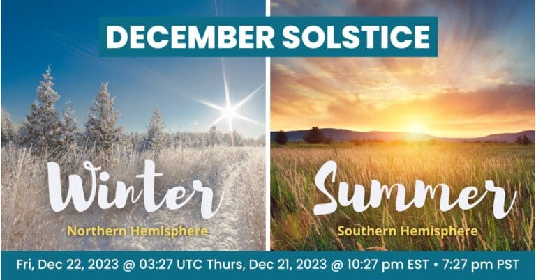 December Solstice 2023: Time for a new season - The Sun Today with Dr ...