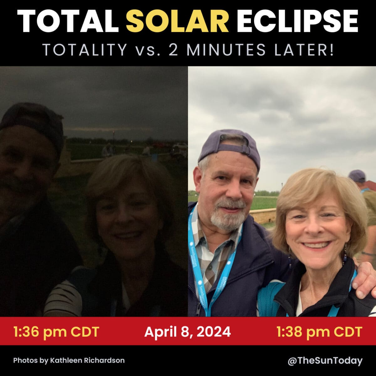 Our April 8, 2024 Eclipse Recap - The Sun Today with Dr. C. Alex Young